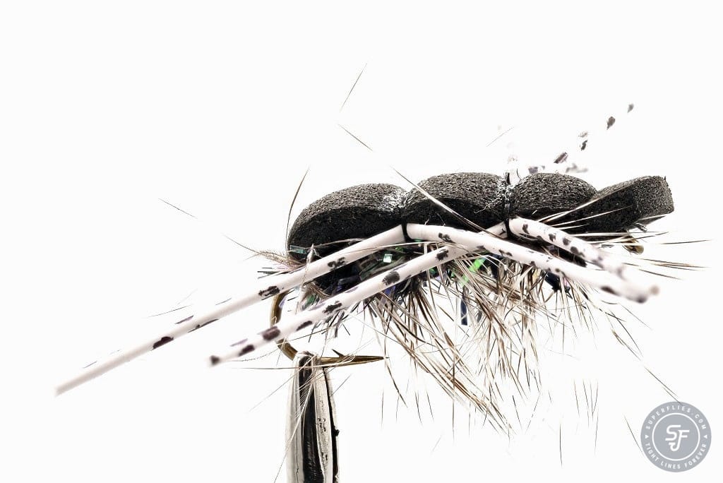 Lindsey's Foam Spider - Rubberleg dry fly | Superflies.com