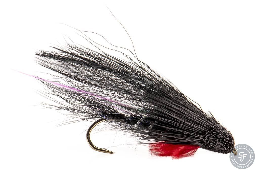 Musta Spuddler - Tumma taimenperho | Superflies.com